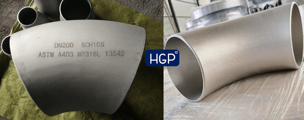 Cút inox 316 DN200 phi 219mm | Sẵn kho - giá rẻ | HGP global
